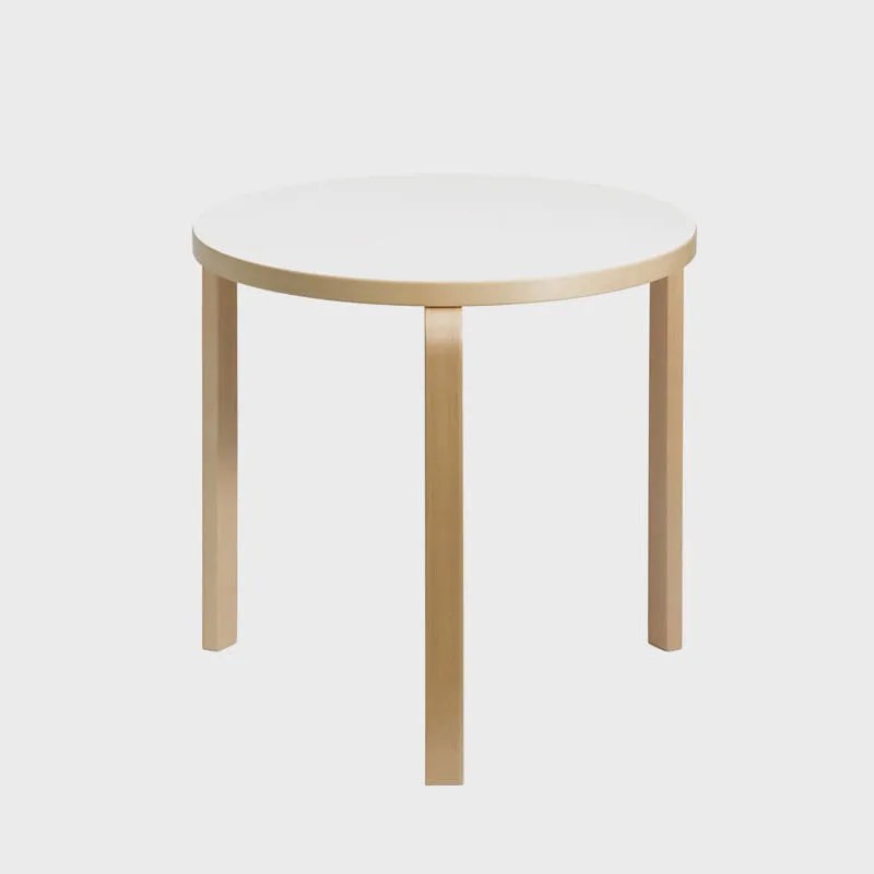 [ARTEK] Aalto Table 90B (Ø75cm) White/Birch - 감도 깊은 취향 셀렉트샵 29CM