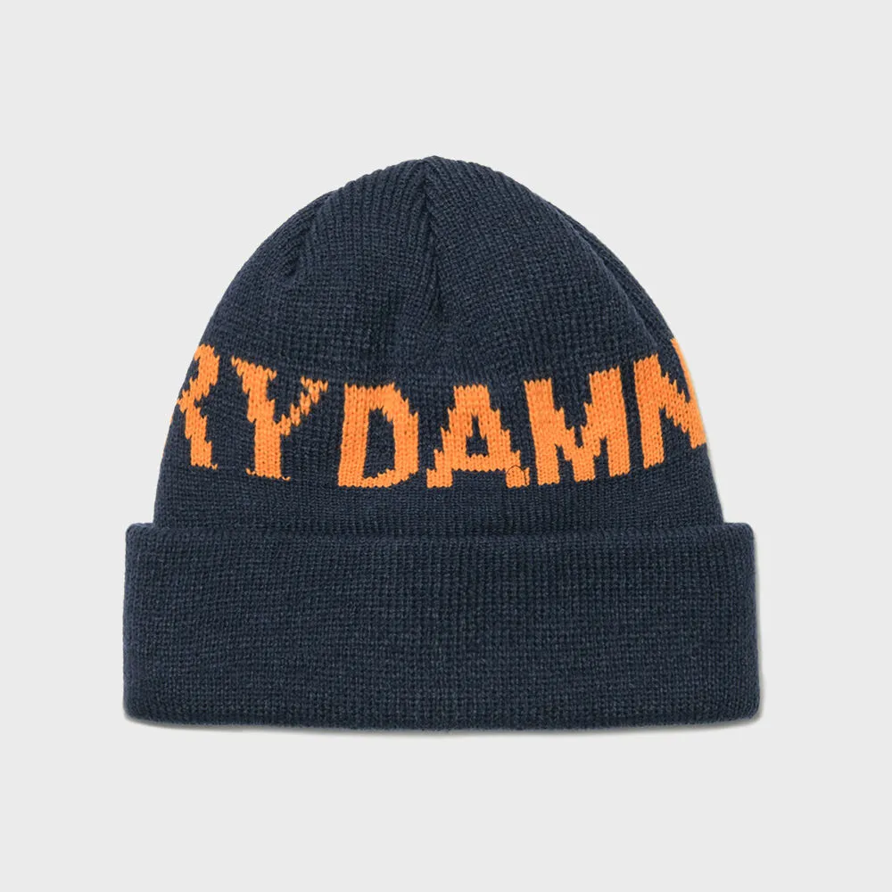 EDD® Jacquard Beanie - Navy - 감도 깊은 취향 셀렉트샵 29CM