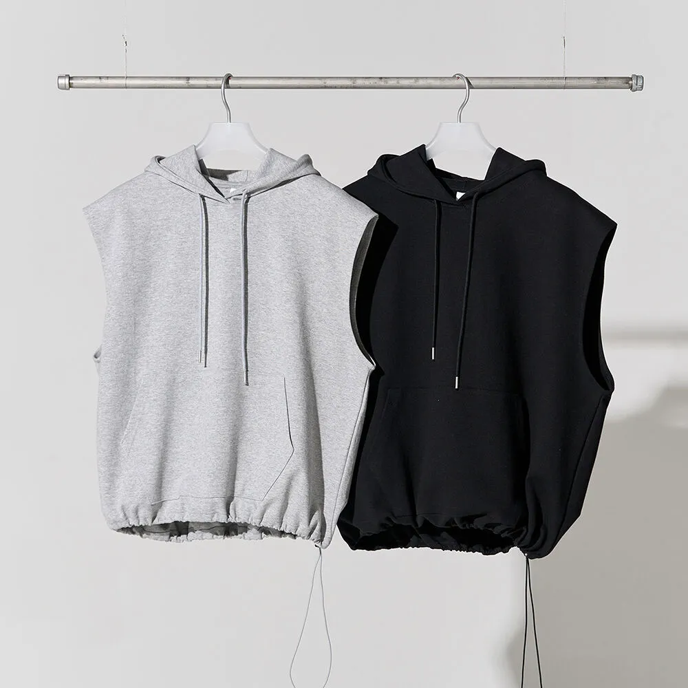 String Hood Sweat Vest [2 Colors] - 감도 깊은 취향 셀렉트샵 29CM