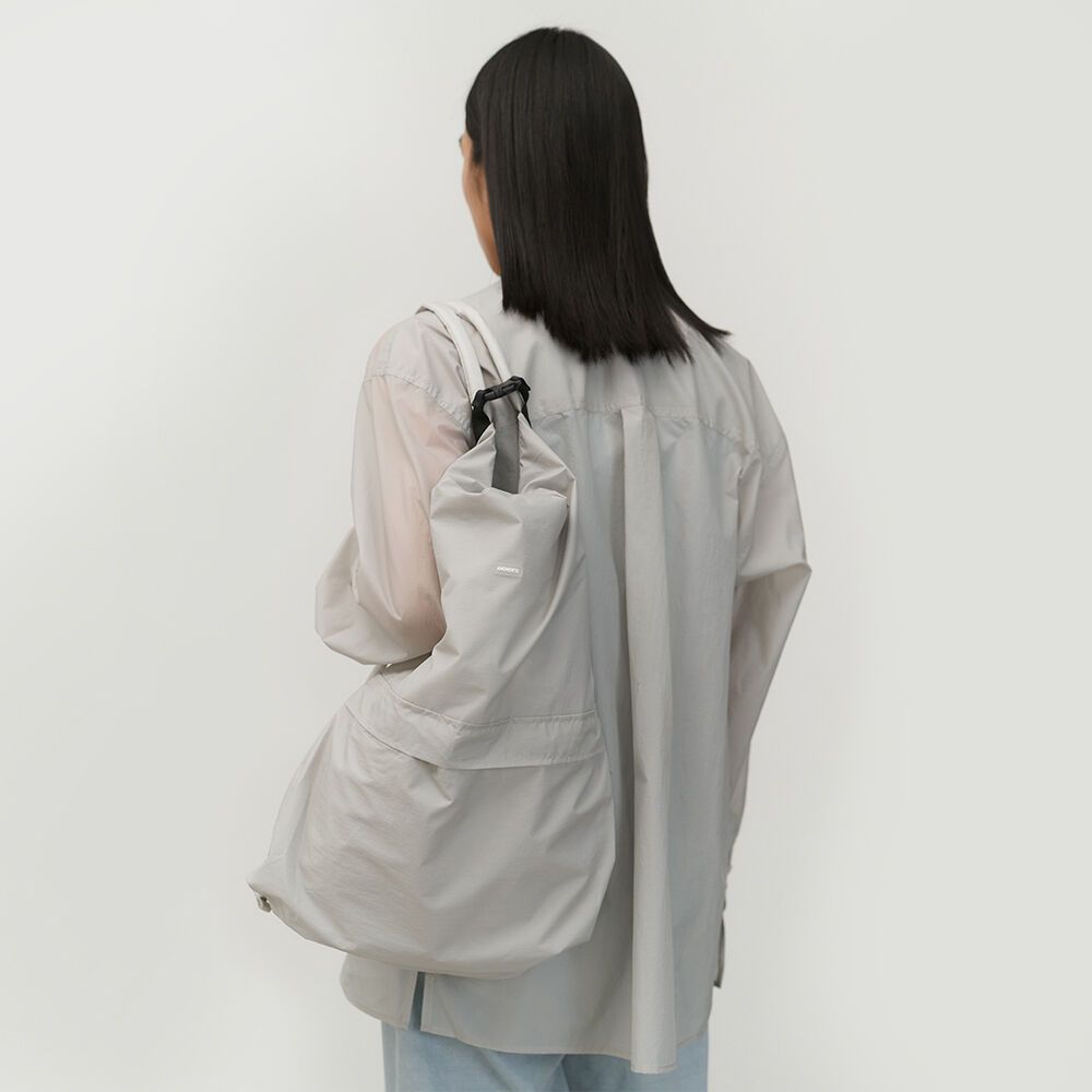 SHEER RIPSTOP DRAWSTRING BACKPACK (GREY) - 감도 깊은 취향 셀렉트샵 29CM