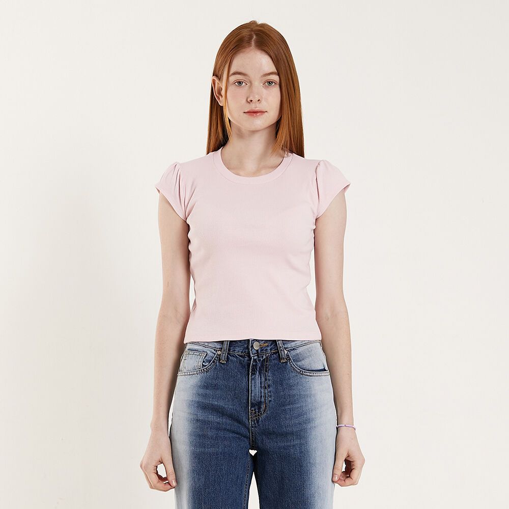 CUTY CAP SLV T.SHIRT_PINK - 감도 깊은 취향 셀렉트샵 29CM