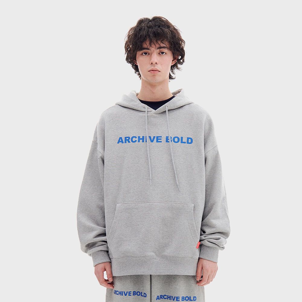 BASIC LOGO HOOD (GRAY) - 감도 깊은 취향 셀렉트샵 29CM