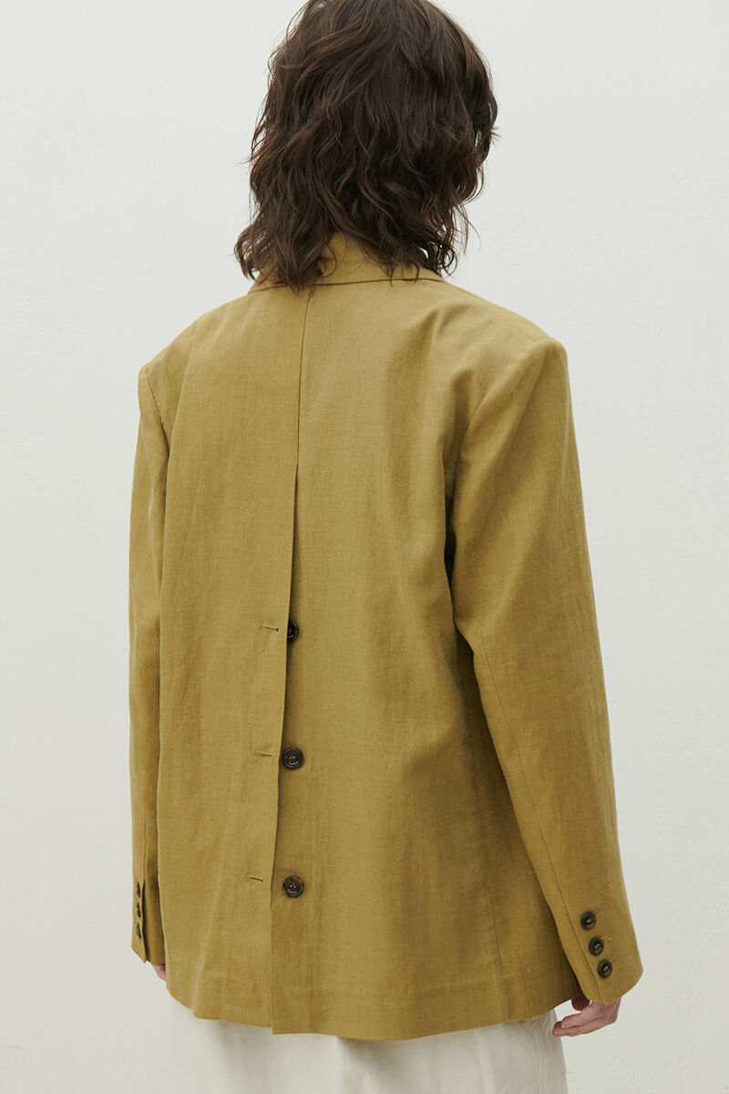 [채정안's Pick] Back Slit Jacket - Khaki - 감도 깊은 취향 셀렉트샵 29CM