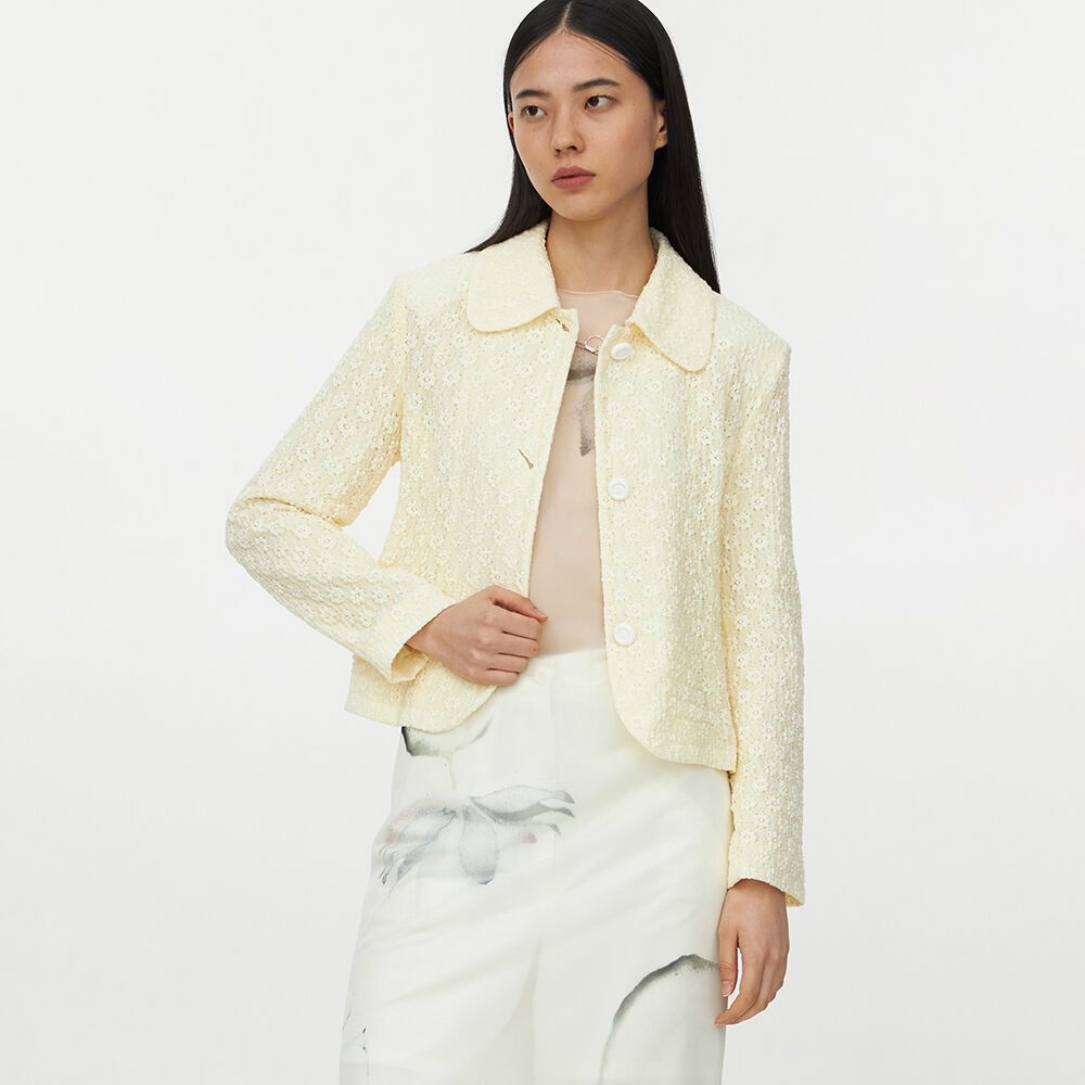 23SS Round-Collar Jacket Ivory - 감도 깊은 취향 셀렉트샵 29CM