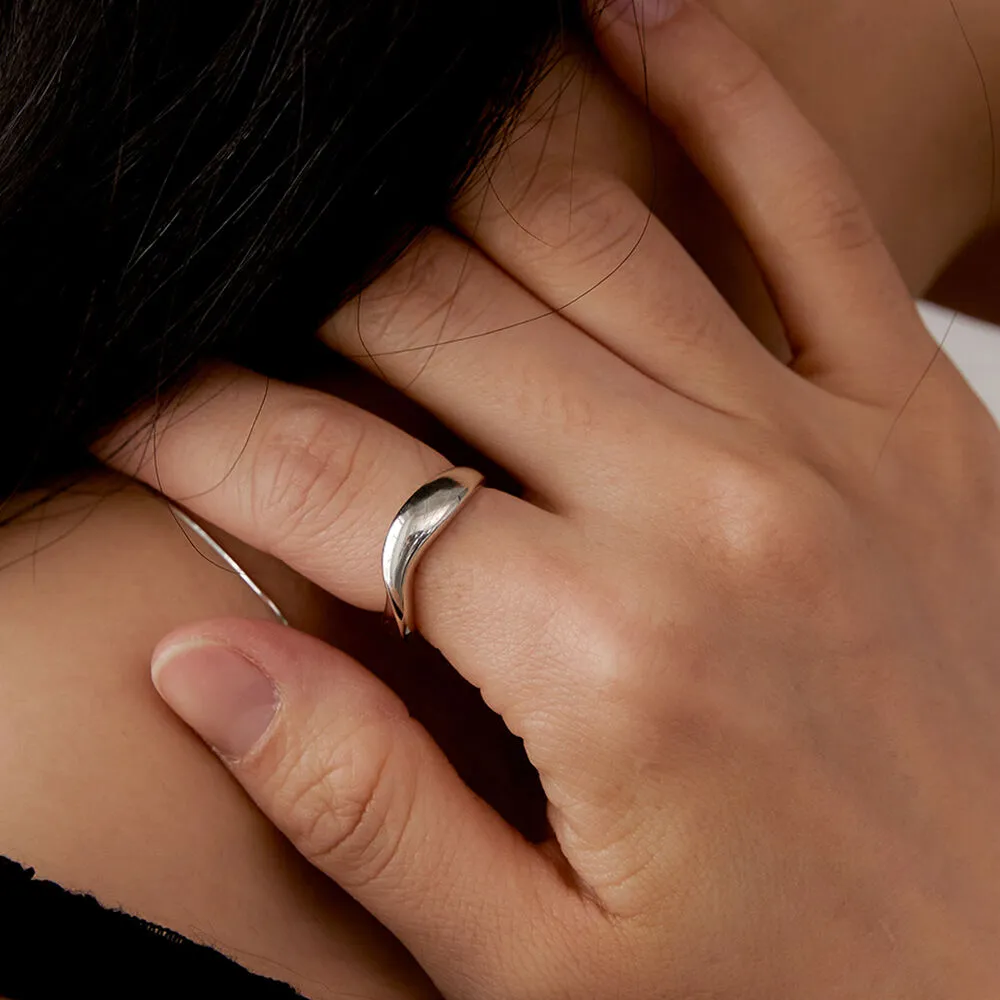 [exo백현착용][silver925]wave line ring - 감도 깊은 취향 셀렉트샵 29CM