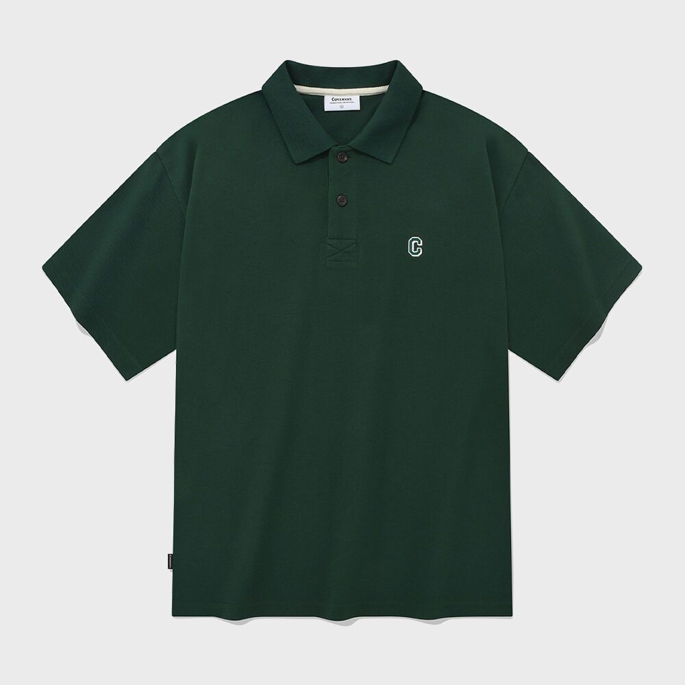 [23SS] C 로고 카라 티셔츠 - 브리티쉬 그린 - 감도 깊은 취향 셀렉트샵 29CM