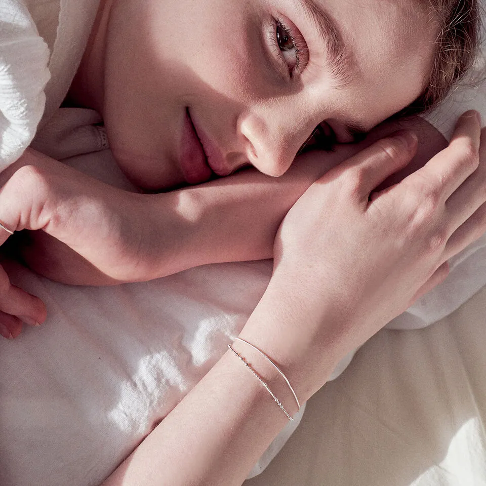 [silver925][태연 착용] lucia layered bracelet - 감도 깊은 취향 셀렉트샵 29CM