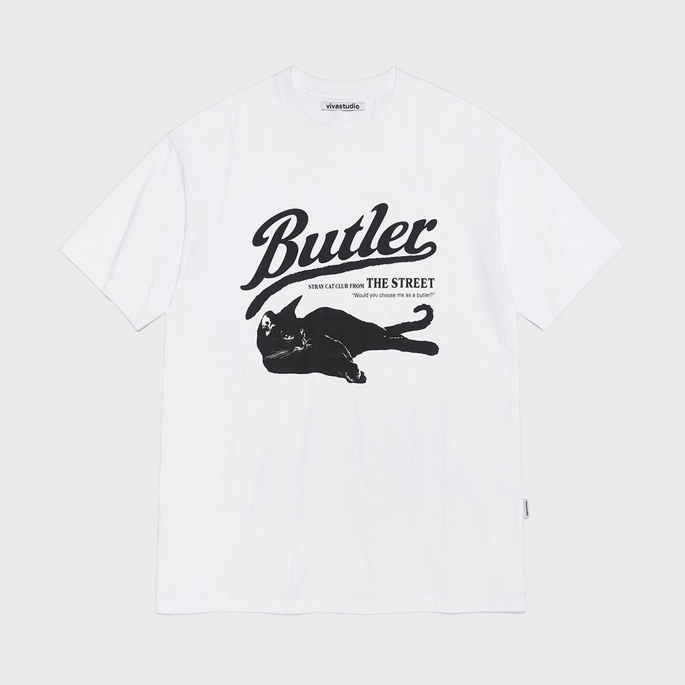 BUTLER TEE [WHITE] - 감도 깊은 취향 셀렉트샵 29CM