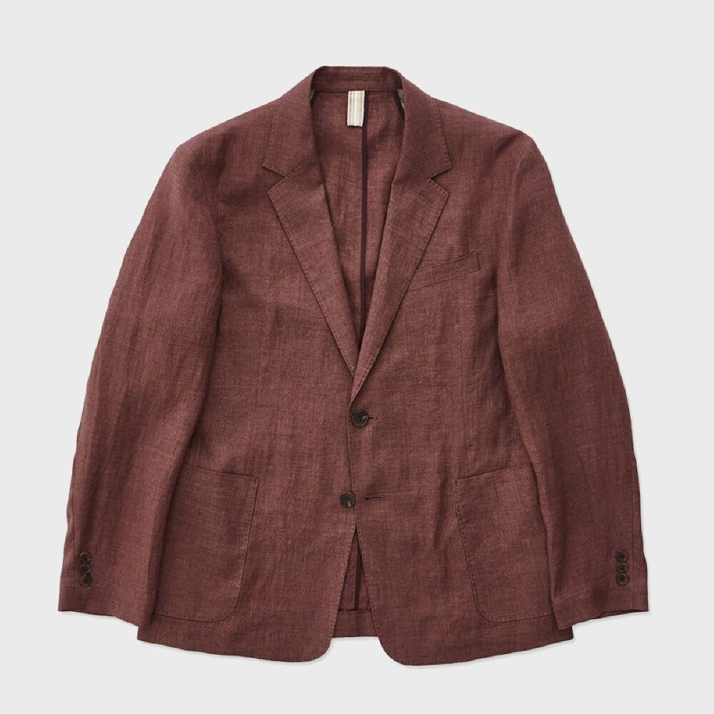 [DIEMS by STCO] 23 SS 린넨 100% 프리미엄 자켓 (와인) - 감도 깊은 취향 셀렉트샵 29CM