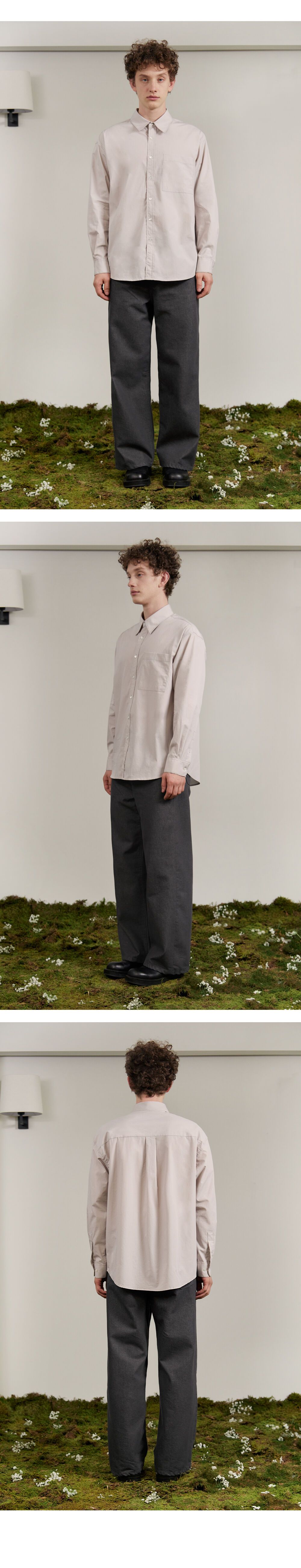 Solid Daily Cotton Shirt_Mute - 감도 깊은 취향 셀렉트샵 29CM