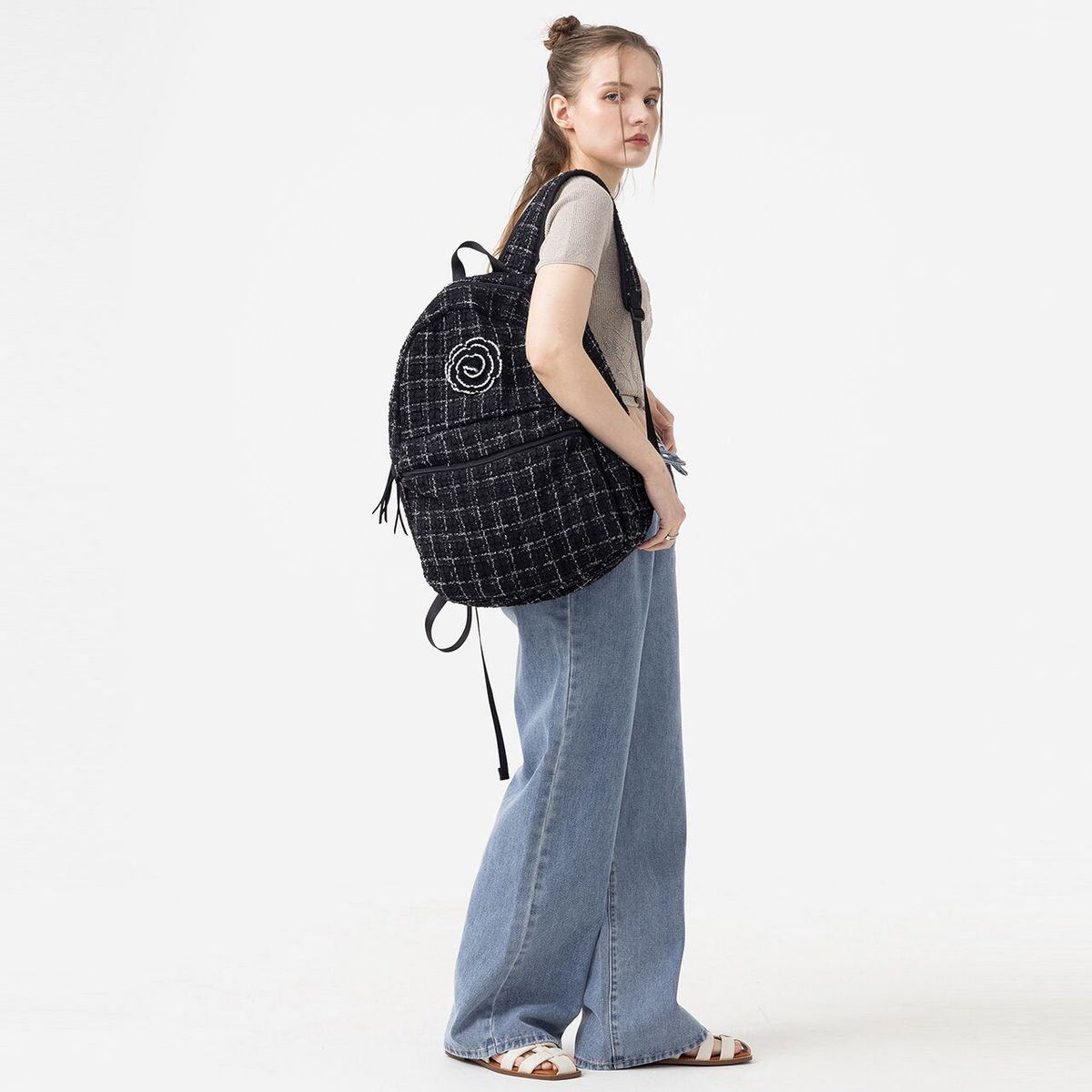 Cozy Backpack [Black Tweed] - 감도 깊은 취향 셀렉트샵 29CM