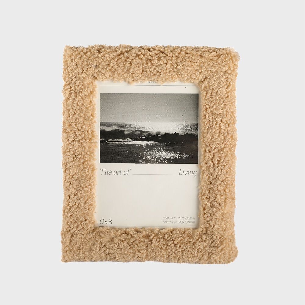 FAUX FUR FRAME (CAMEL) - 감도 깊은 취향 셀렉트샵 29CM