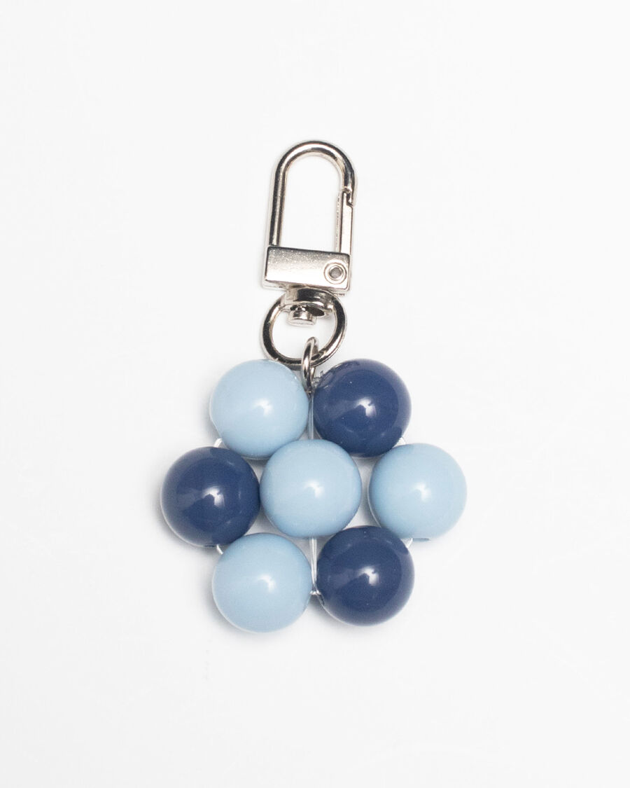 BUBBLE FLOWER key ring 'BLUE MIX' - 감도 깊은 취향 셀렉트샵 29CM