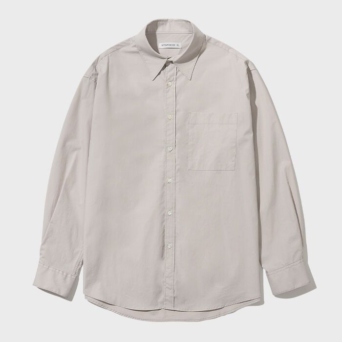 Solid Daily Cotton Shirt_Mute - 감도 깊은 취향 셀렉트샵 29CM