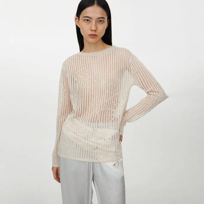 23SS Crew-Neck Sweater Light Pink - 감도 깊은 취향 셀렉트샵 29CM