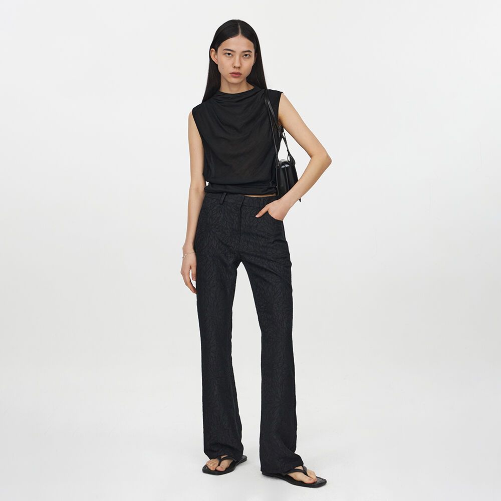 23SS Cowl-Neck Vest Black - 감도 깊은 취향 셀렉트샵 29CM