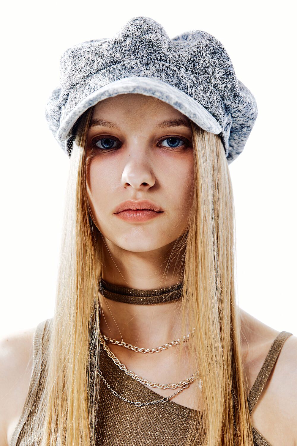 ANDREA NEWSGIRL CAP_WAVE JACQUARD - 감도 깊은 취향 셀렉트샵 29CM