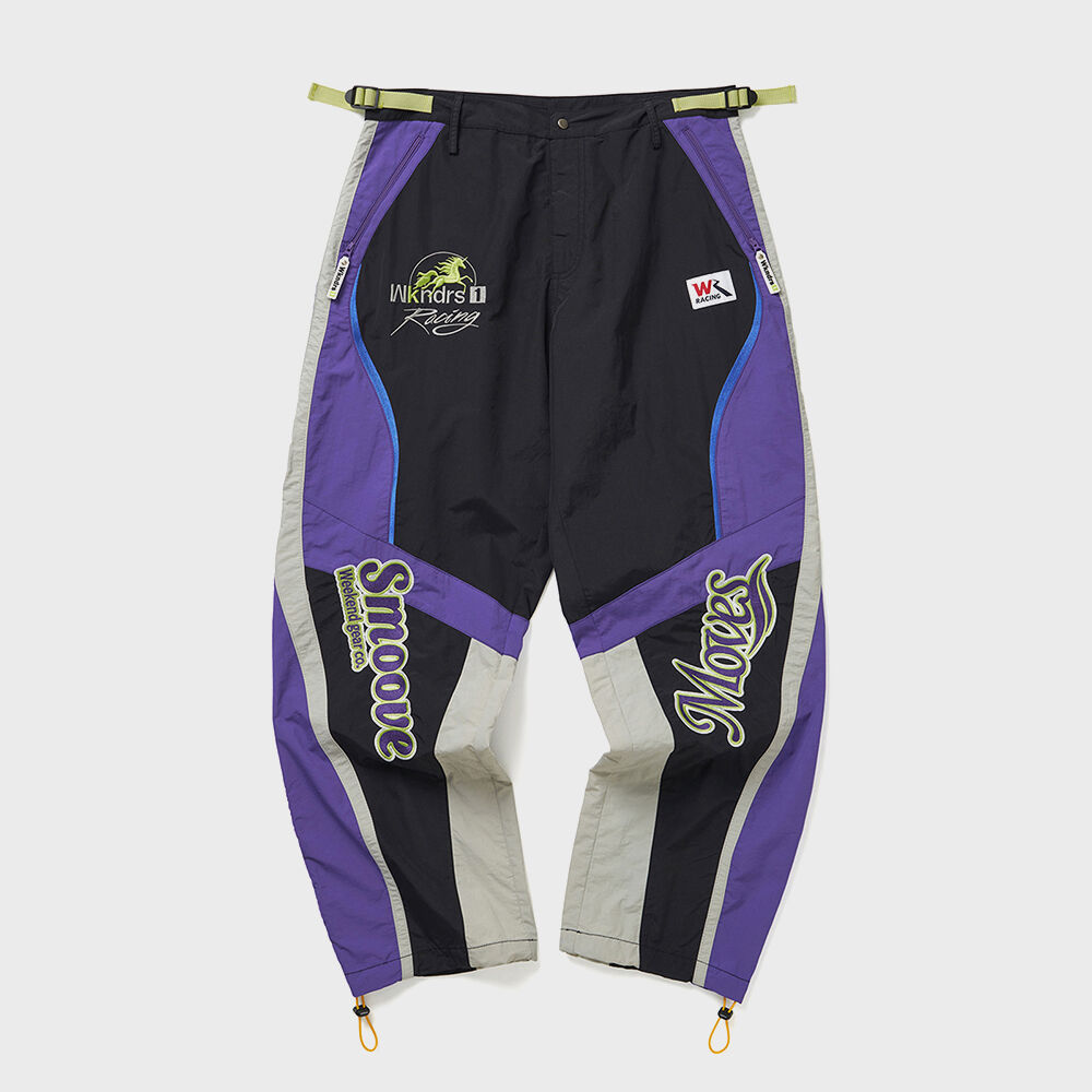 위캔더스 RACING PANTS (PURPLE) - 위시버킷