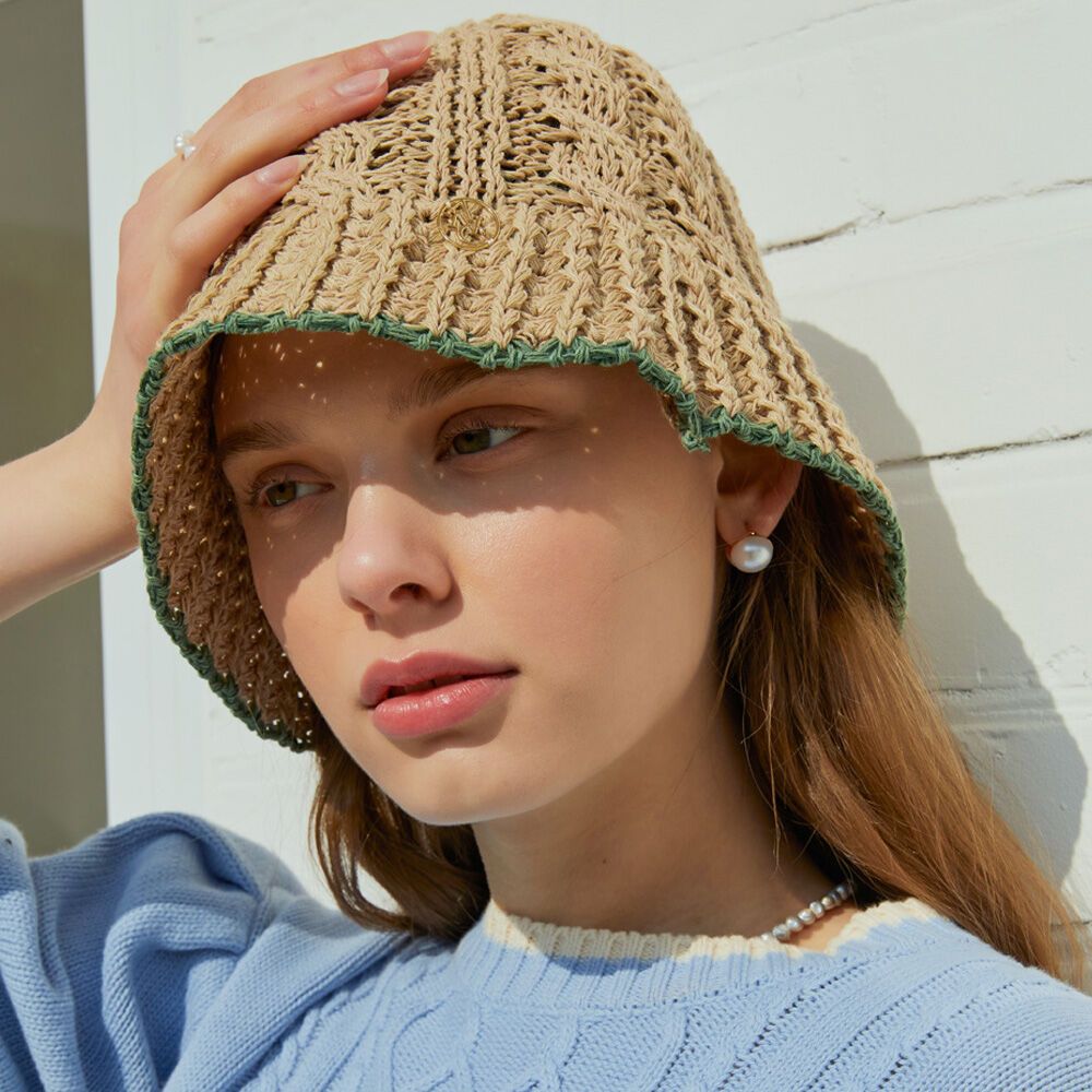 ANC COLOR TWISTED BUCKET HAT_BEIGE - 감도 깊은 취향 셀렉트샵 29CM