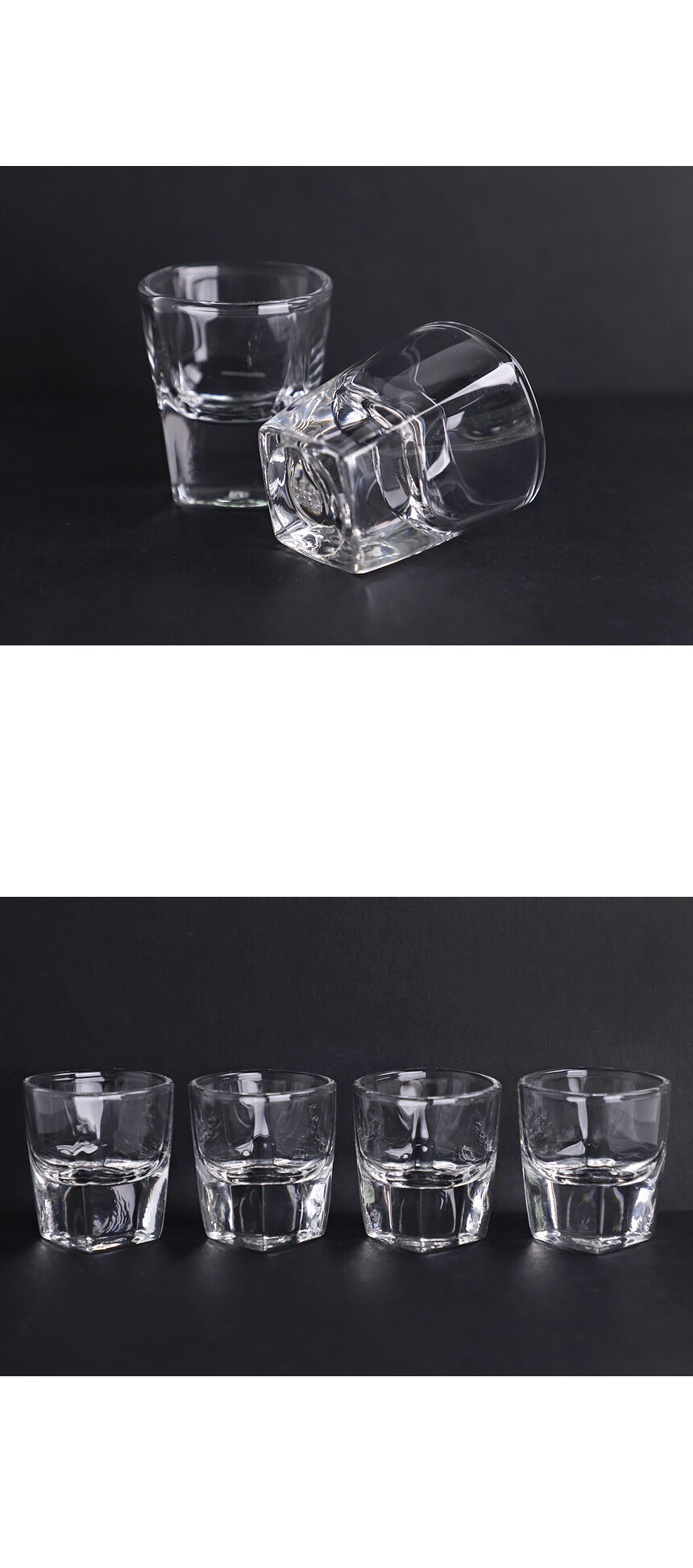 헤더 스퀘어 굽 소주잔 55ml 1p - 감도 깊은 취향 셀렉트샵 29CM