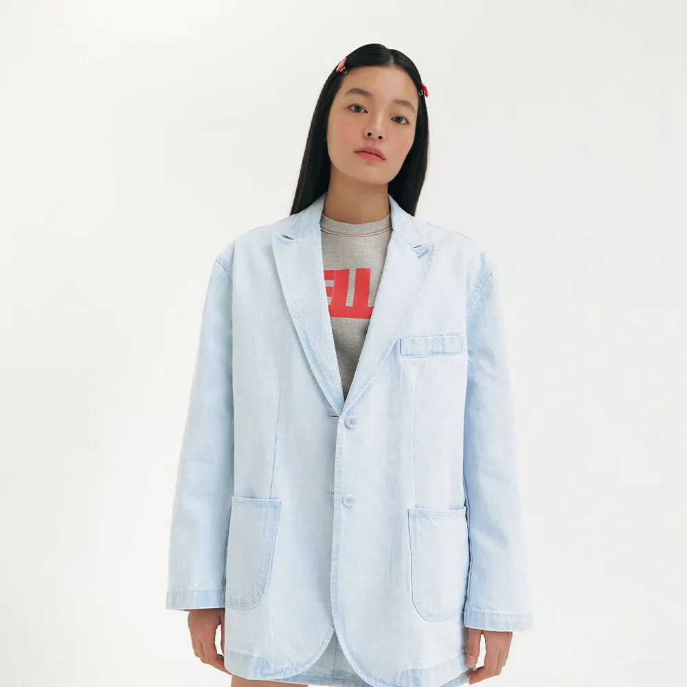 23SS CODE DENIM JACKET [LIGHT BLUE] - 감도 깊은 취향 셀렉트샵 29CM