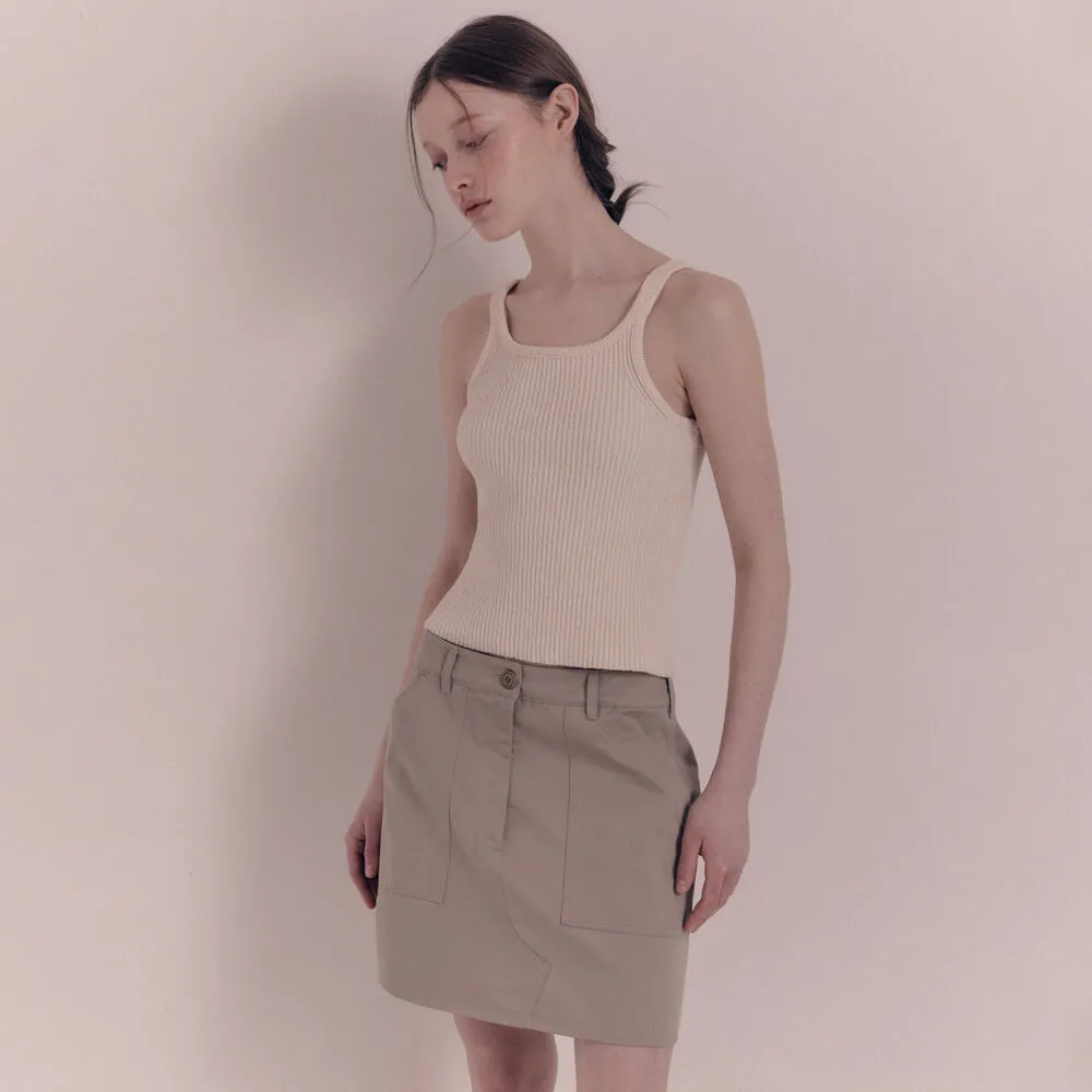Sam mini skirt (Light gray) - 감도 깊은 취향 셀렉트샵 29CM