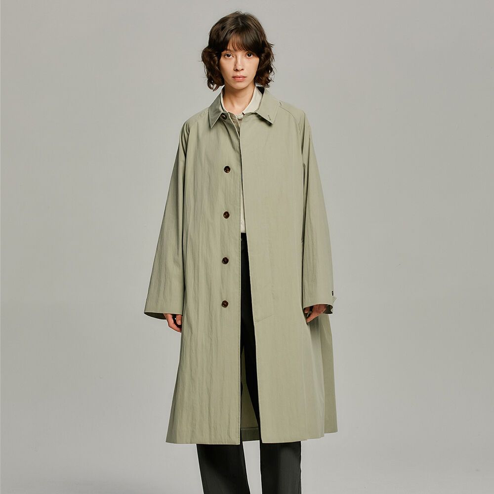 Women Vast Balmacaan Coat (Pacific Khaki) - 감도 깊은 취향 셀렉트샵 29CM