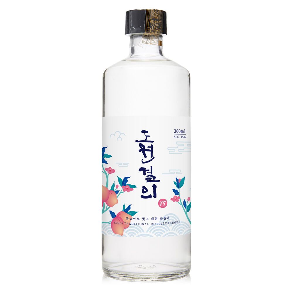 영덕주조 도원결의 15도 360ml 복숭아 증류주 - 감도 깊은 취향 셀렉트샵 29CM