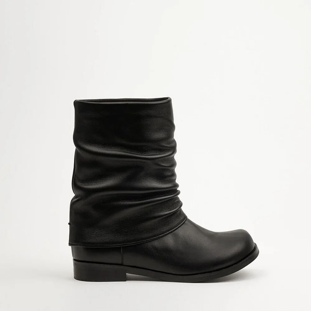 15_WRINKLE-SHORT BOOTS BLACK - 감도 깊은 취향 셀렉트샵 29CM
