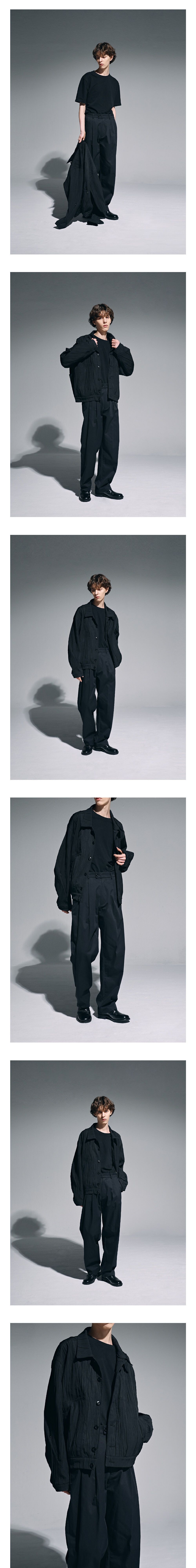 wide tapered chino pants (black) - 감도 깊은 취향 셀렉트샵 29CM