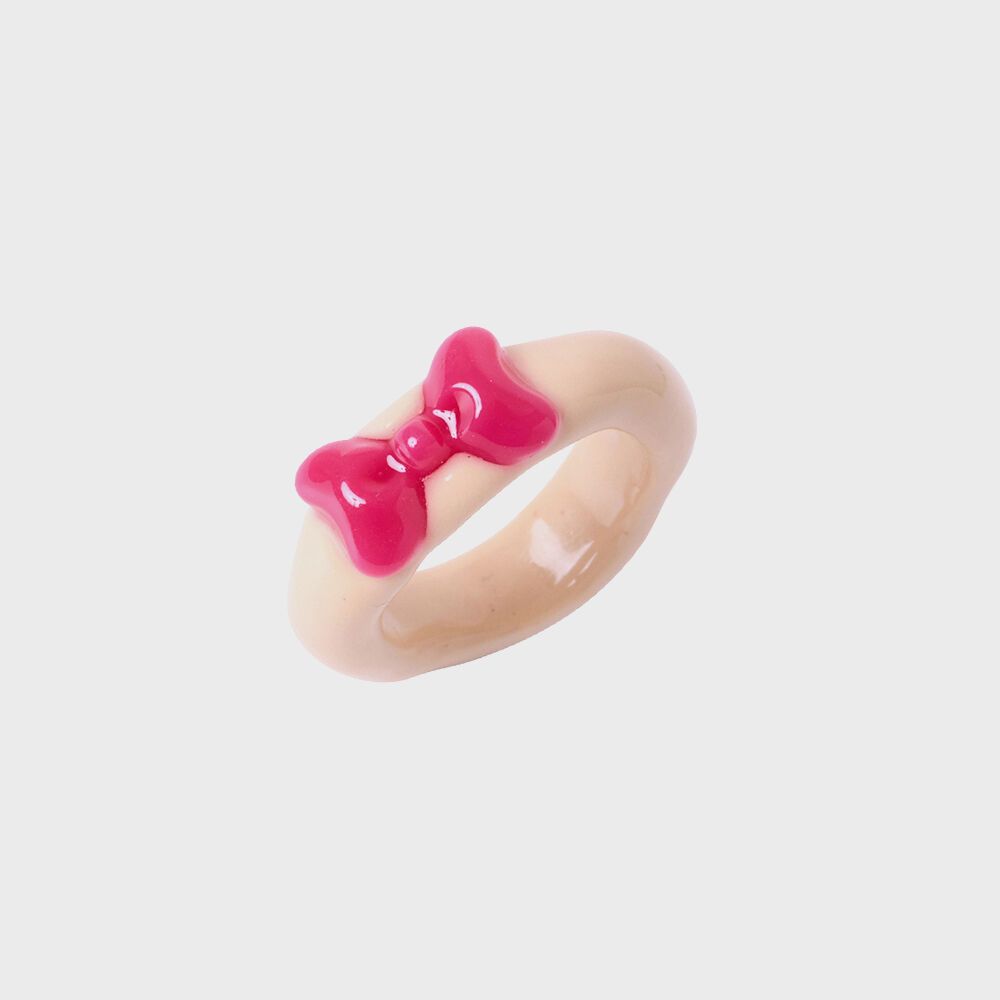 pink ribbon ring - 감도 깊은 취향 셀렉트샵 29CM