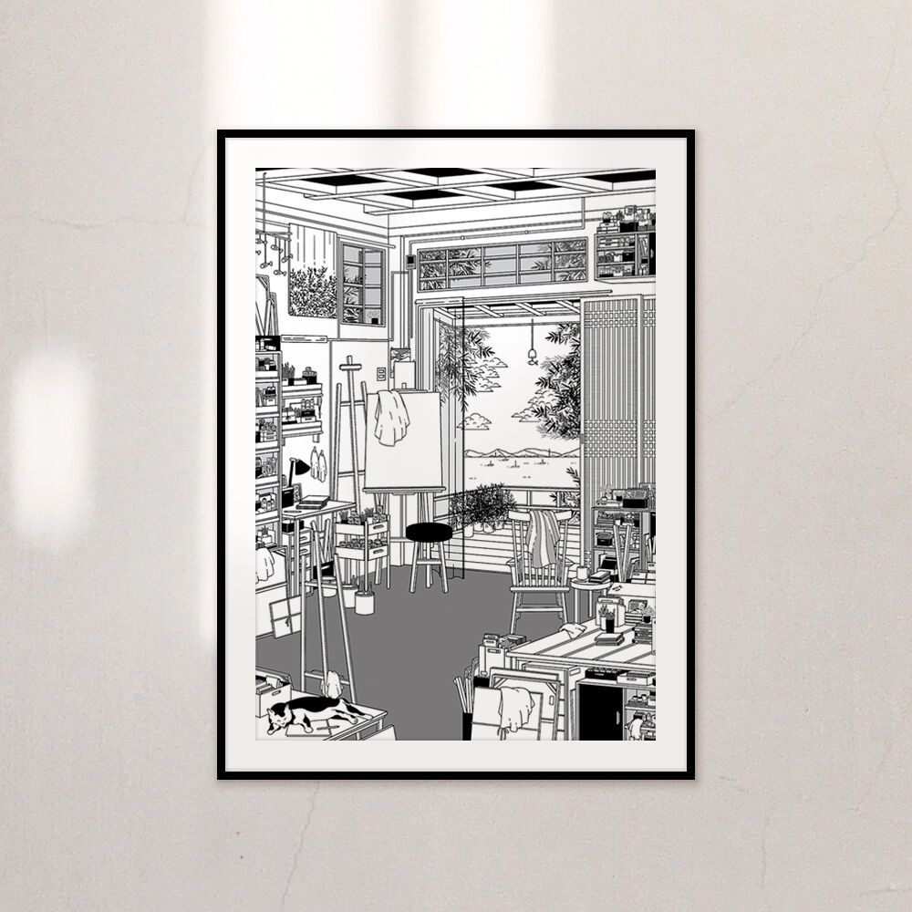 [액자] Painter In The Sky / 헤이 메이디(Hey Mady!) - 감도 깊은 취향 셀렉트샵 29CM