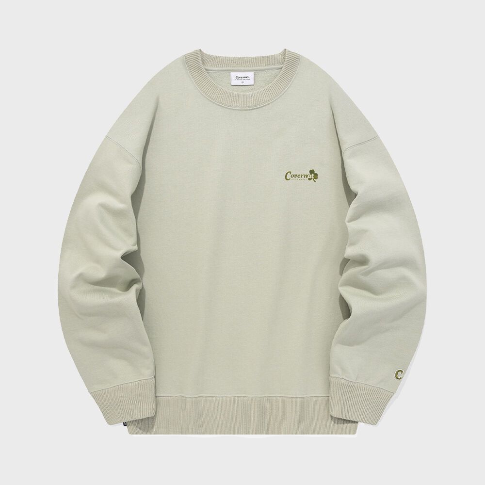 [23SS] 클로버 맨투맨 - 민트 - 감도 깊은 취향 셀렉트샵 29CM