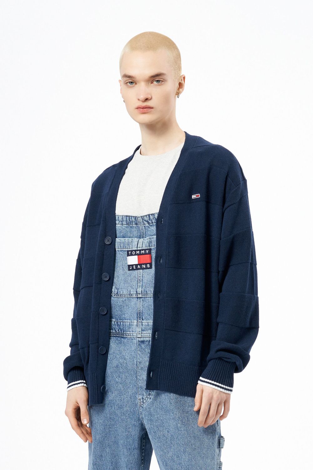 [23SS] 럭비 스트라이프 브이넥 가디건 - 감도 깊은 취향 셀렉트샵 29CM