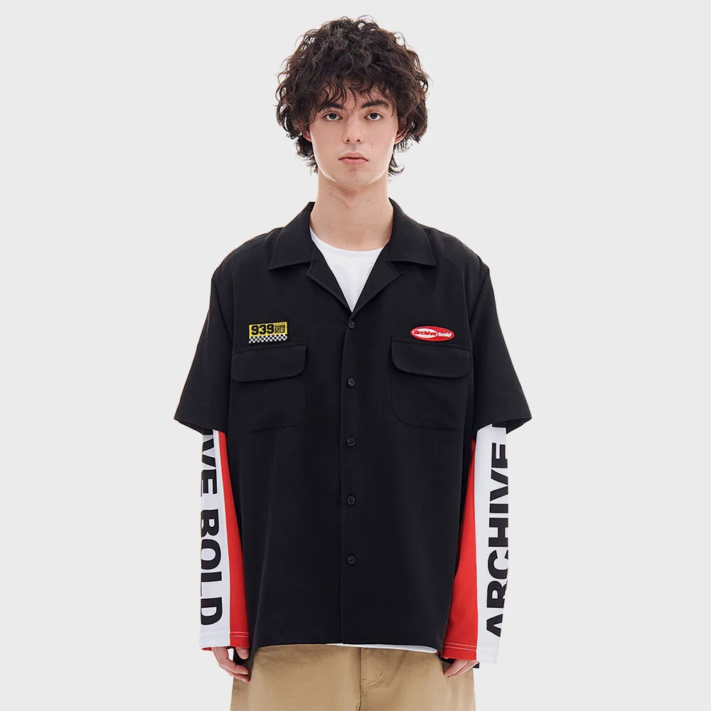 AB RACING SHIRTS (BLACK) - 감도 깊은 취향 셀렉트샵 29CM