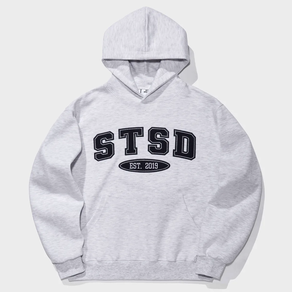 STSD 아치 로고 후드 멜란지 그레이 - 감도 깊은 취향 셀렉트샵 29CM