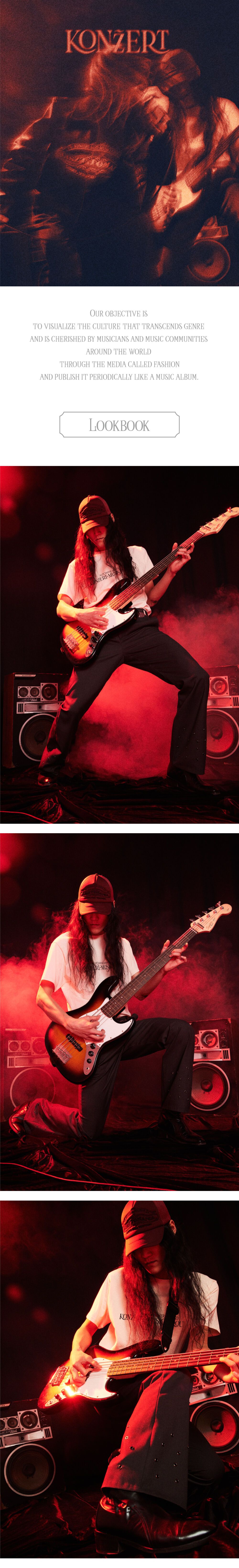 Konzert Logo Tee Cream - 감도 깊은 취향 셀렉트샵 29CM