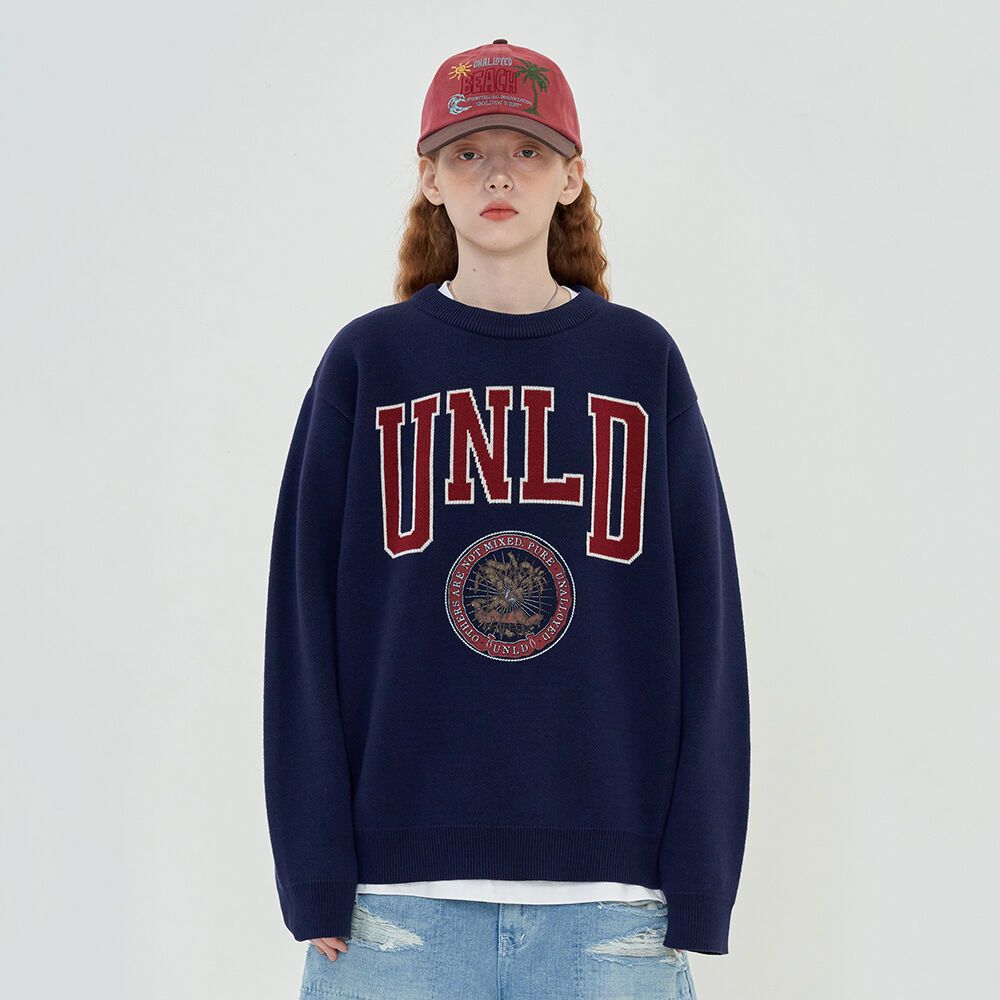 UNLD KNIT / NAVY - 감도 깊은 취향 셀렉트샵 29CM
