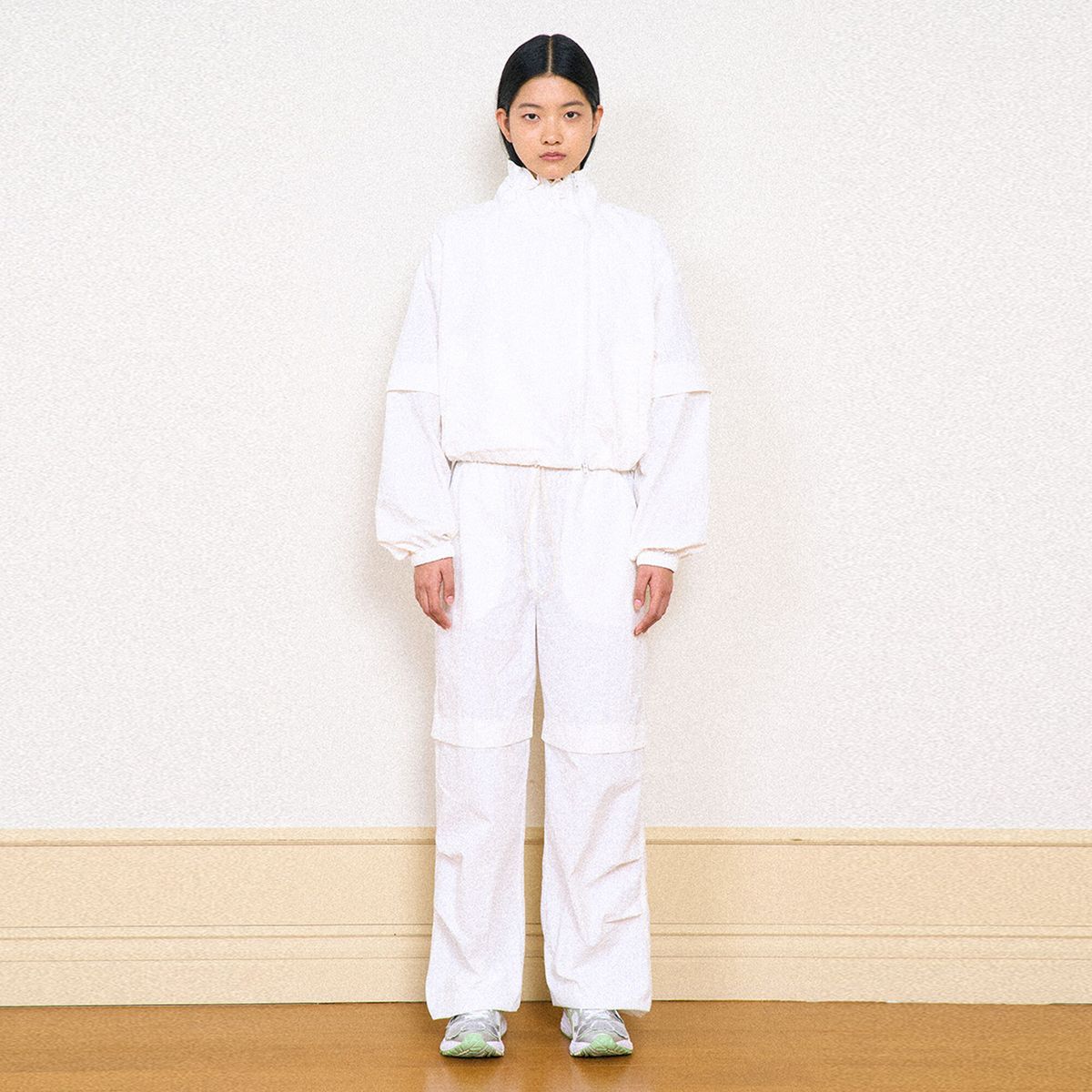 STRING PARACHUTE PANTS_WHITE - 감도 깊은 취향 셀렉트샵 29CM