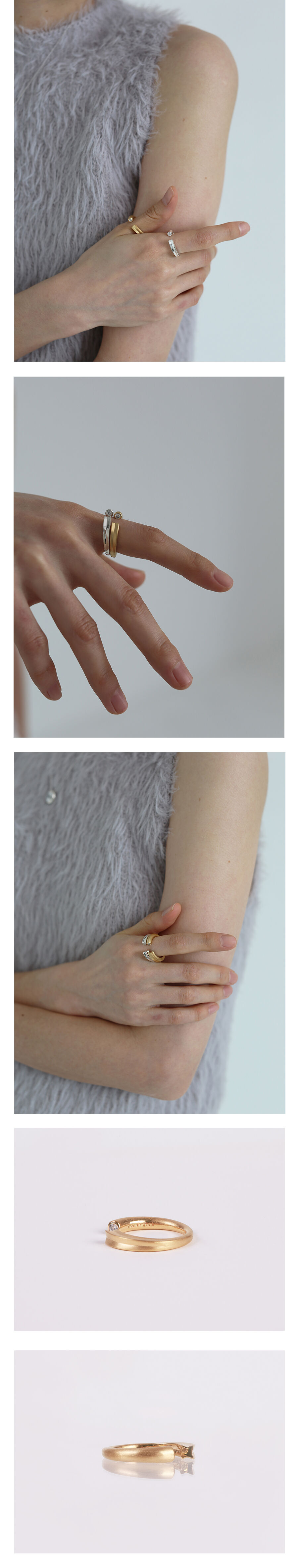 Halo ring [탄생석] (무광/gold) - 감도 깊은 취향 셀렉트샵 29CM