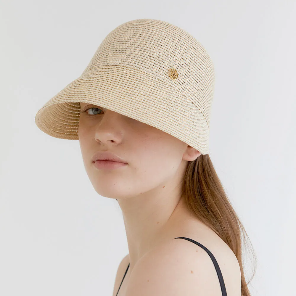 basic logo pendant raffia cap (C011_ivory) - 감도 깊은 취향 셀렉트샵 29CM