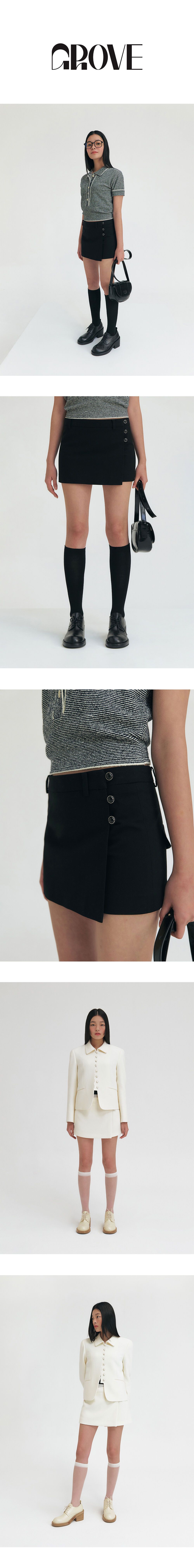 23SS AUBE SKIRT [2COLOR] - 감도 깊은 취향 셀렉트샵 29CM