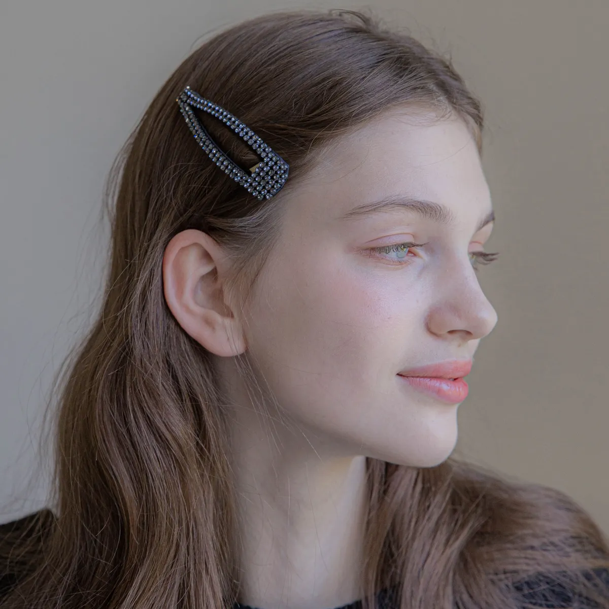 컬러 오스트리아 크리스탈 헤어클립 JP-22-125AB - 감도 깊은 취향 셀렉트샵 29CM