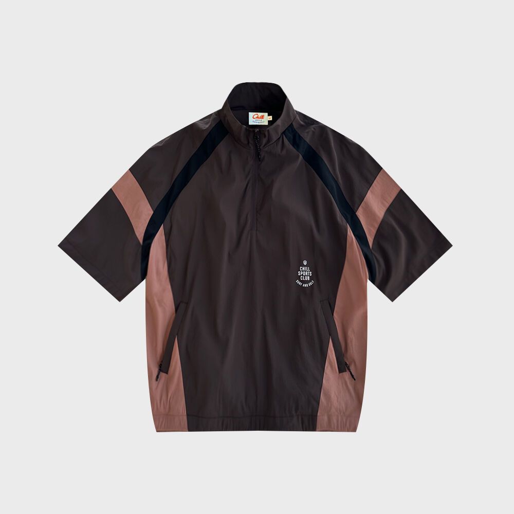 CHILL RETRO QUARTER ZIP JACKET BROWN - 감도 깊은 취향 셀렉트샵 29CM