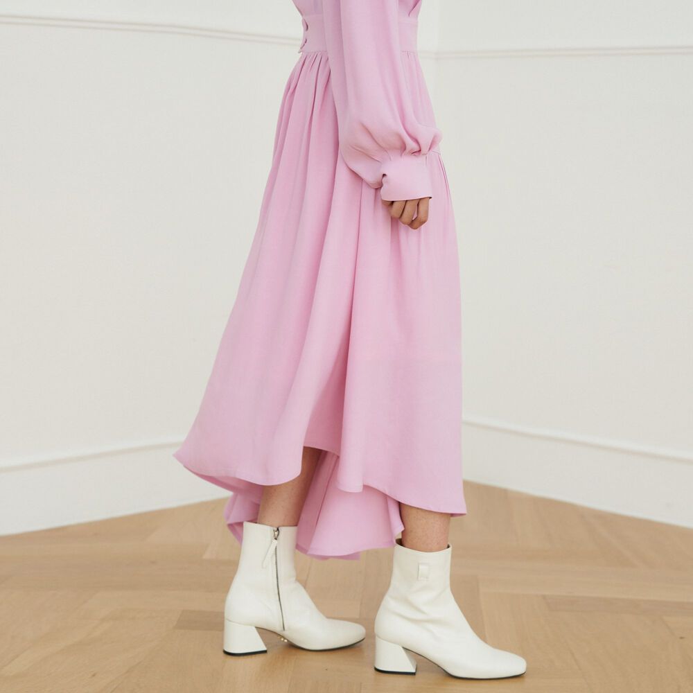 layer flare dress_fancy pink - 감도 깊은 취향 셀렉트샵 29CM