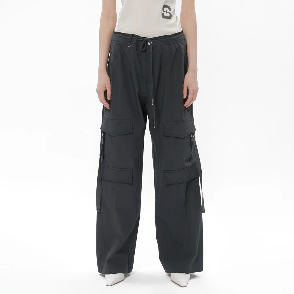 STRING CARGO PANTS, CHARCOAL - 감도 깊은 취향 셀렉트샵 29CM