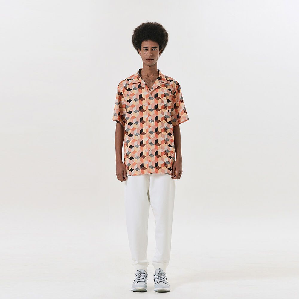 TECH SHIRT RECTANGLE ORANGE - 감도 깊은 취향 셀렉트샵 29CM