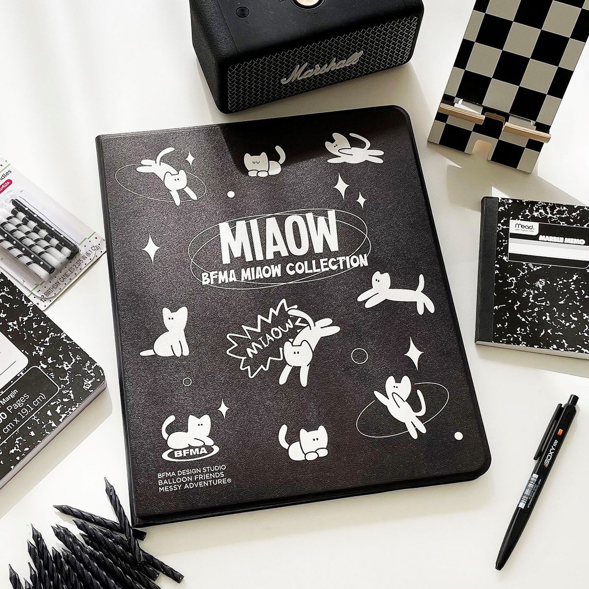 BFMA 아이패드 케이스 (pro,mini,air,7-9세대) - MIAOW CAT - 감도 깊은 취향 셀렉트샵 29CM
