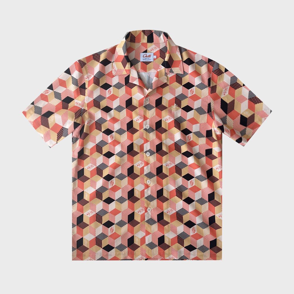 TECH SHIRT RECTANGLE ORANGE - 감도 깊은 취향 셀렉트샵 29CM