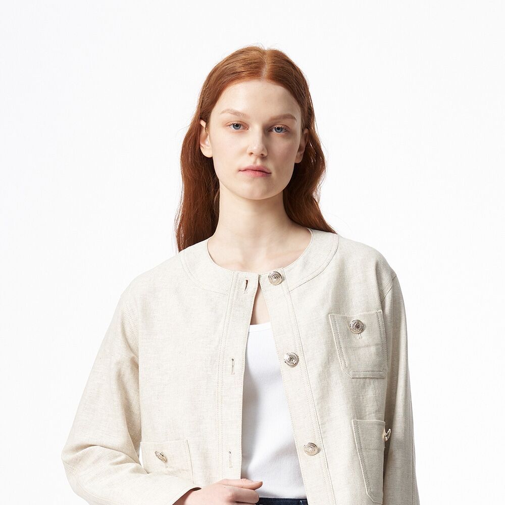 [23SS] 린넨 칼라리스 자켓 - 감도 깊은 취향 셀렉트샵 29CM
